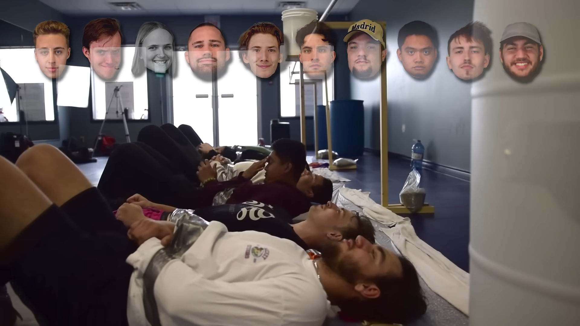 Can you endure the water drip challenge?