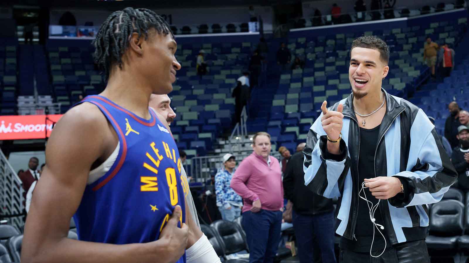 Nuggets’ Peyton Watson shows Michael Porter Jr. love after 31-point ...