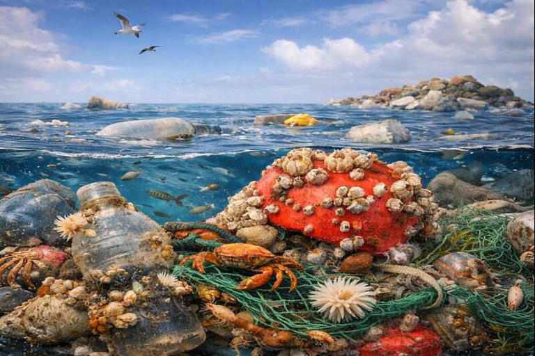 Plastic isn’t just pollution anymore: Scientists find marine life ...
