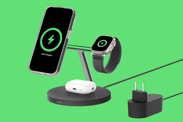 Belkin Boostcharge – Qi2 Ladestation für iPhone, Watch und AirPods zum ...