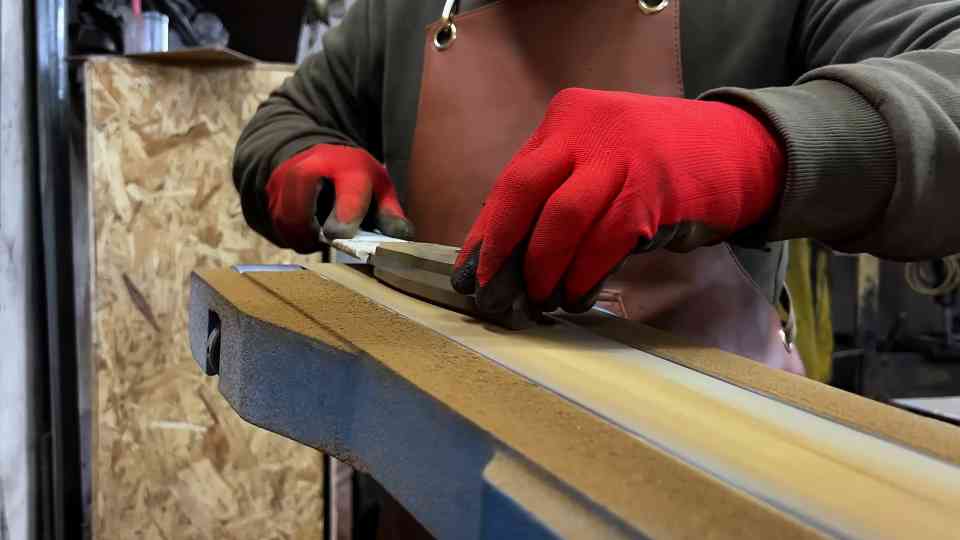 How hard hammer steel performs as a knife