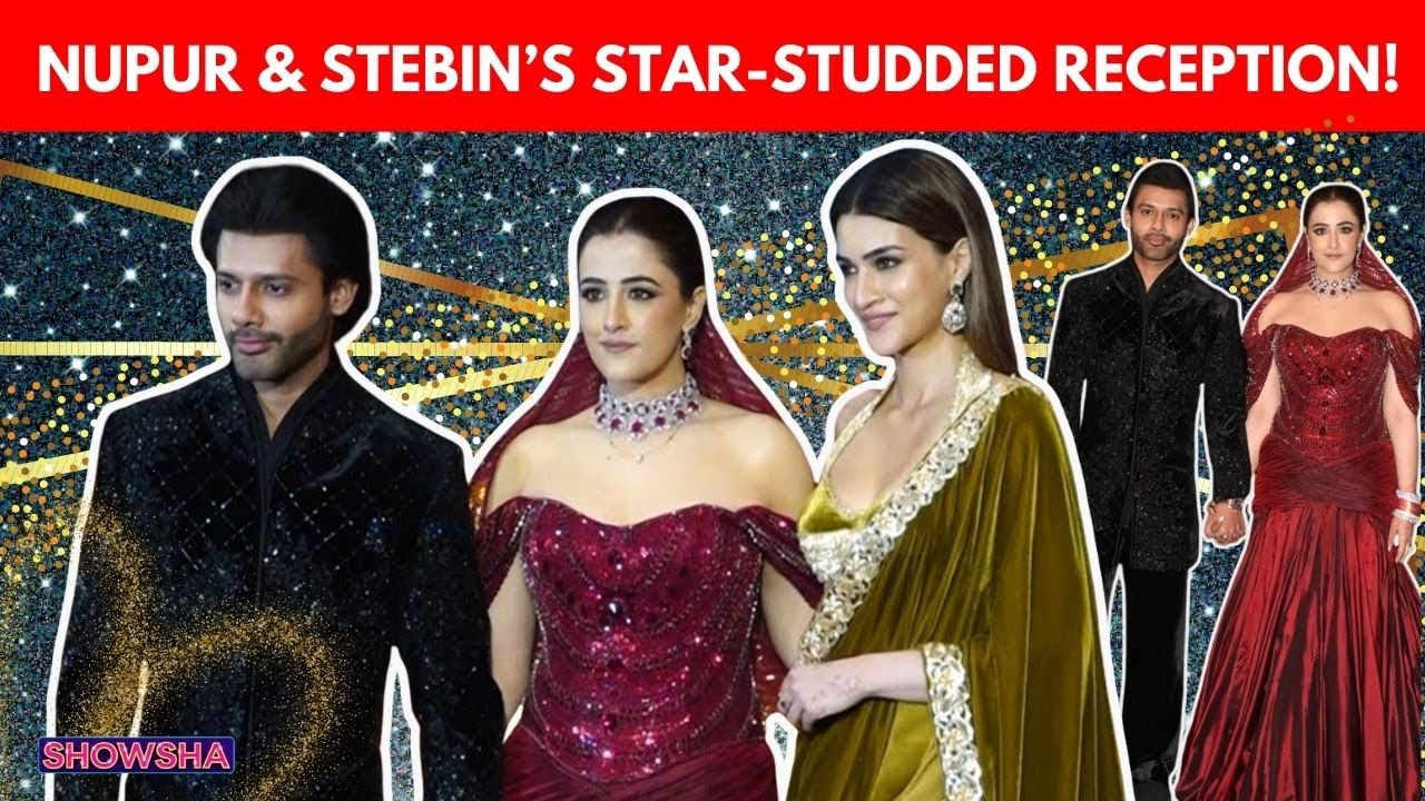 Nupur Sanon & Stebin Ben pose with family at Mumbai reception, thank ...