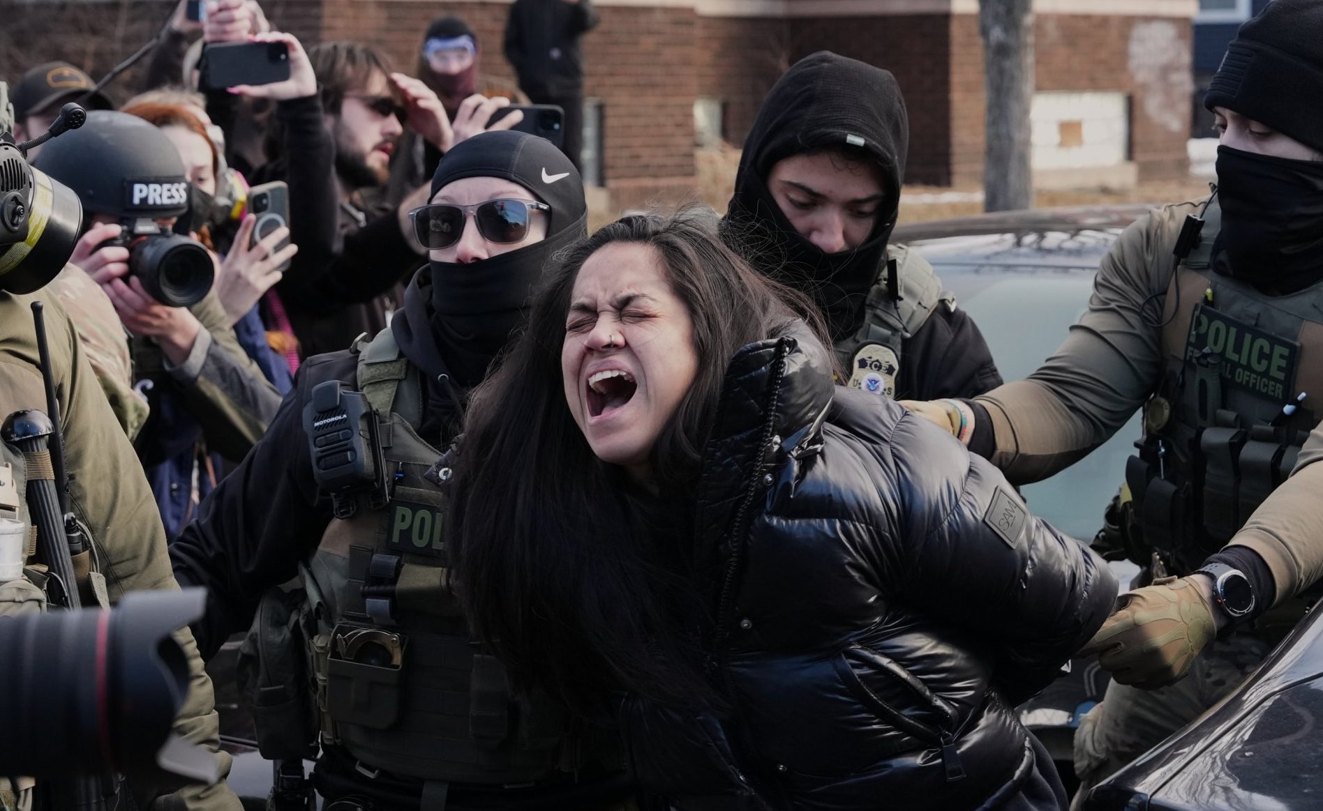 Disabled woman dragged from car by ICE sparks outrage