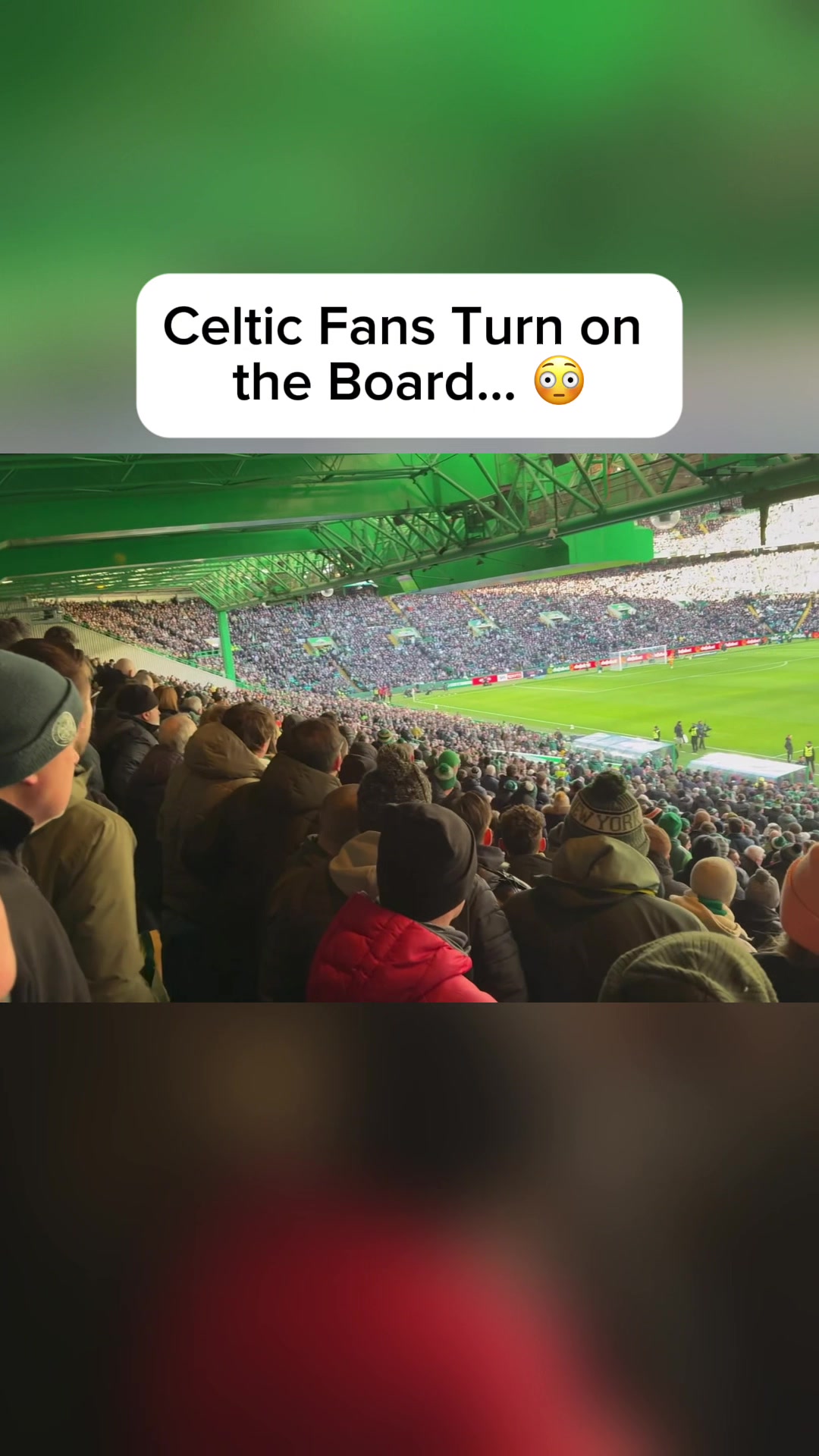 Celtic Park implodes after Rangers’ 3rd goal | Old Firm Derby reaction