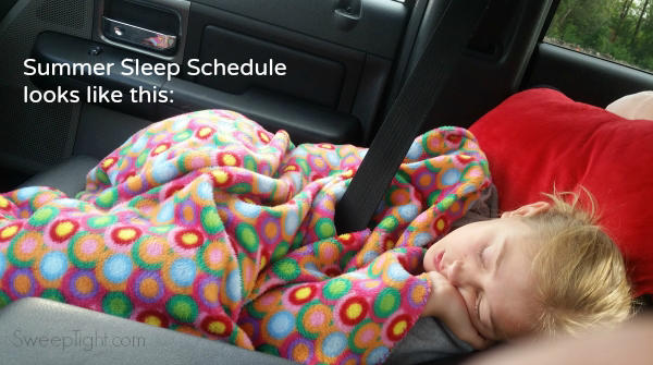 Back to school routine and better sleep habits