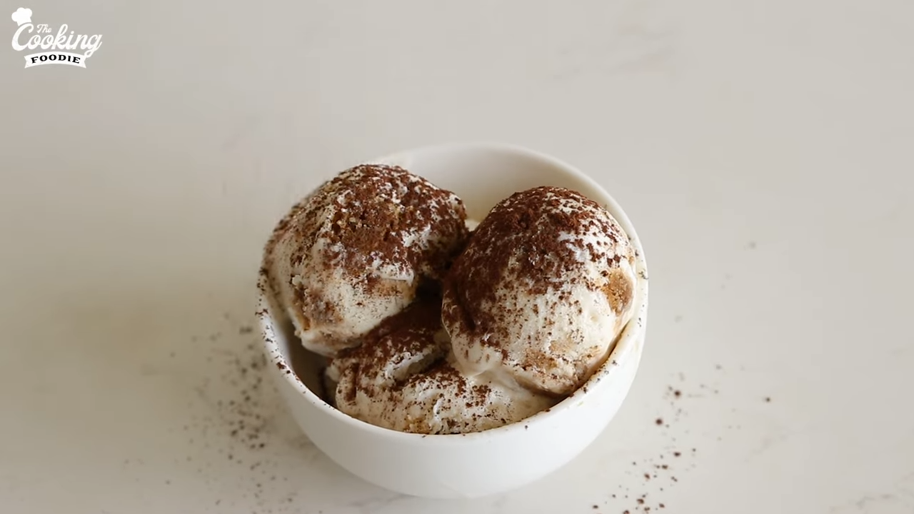 How to get real tiramisu taste in ice cream