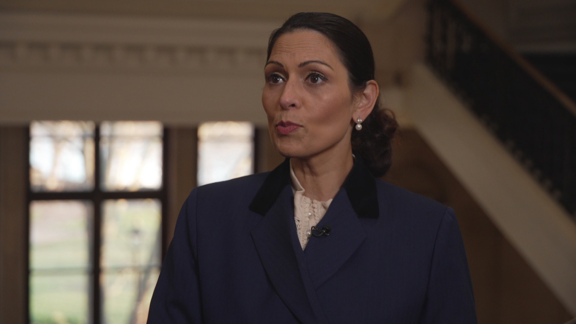 Priti Patel reacts to digital ID U-turn