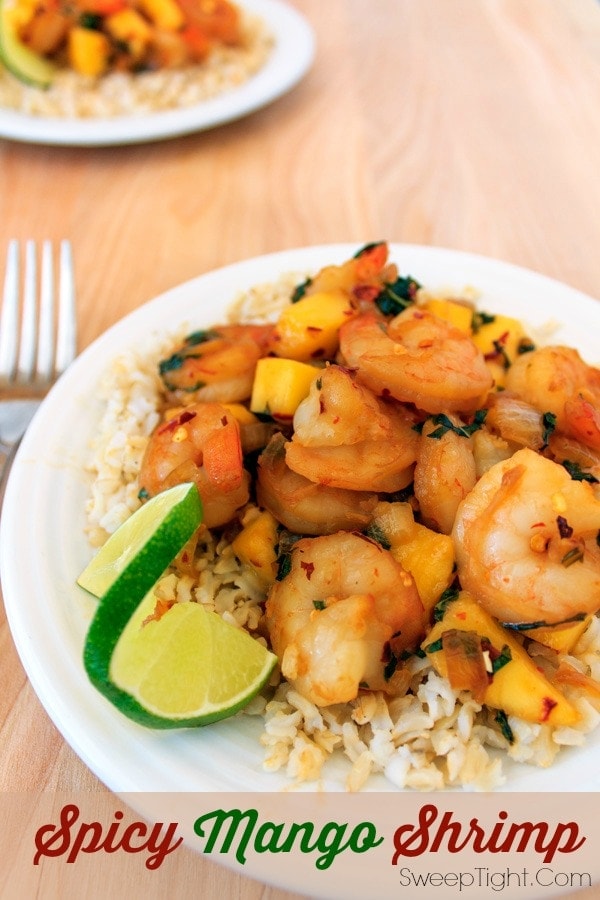Spicy mango shrimp recipe – easy seafood dinner
