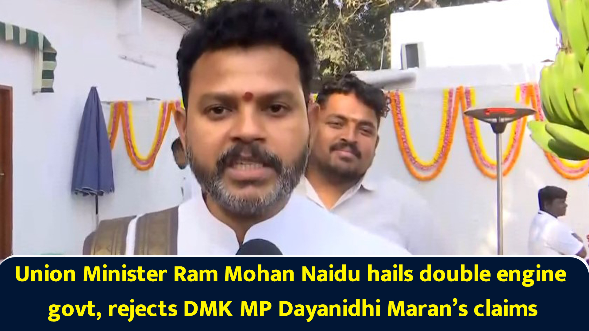 Union Minister Ram Mohan Naidu hails double engine govt, rejects DMK MP ...