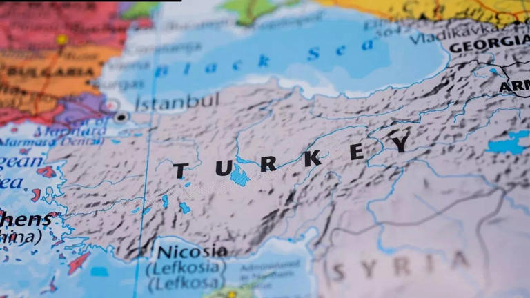 Earth’s crust is slowly sinking beneath central Turkey, and scientists ...