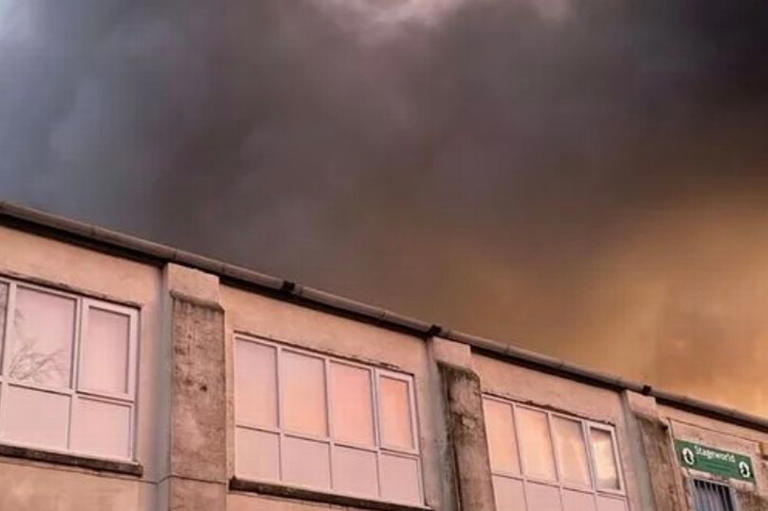 Major toxic incident as huge explosions heard at city factory
