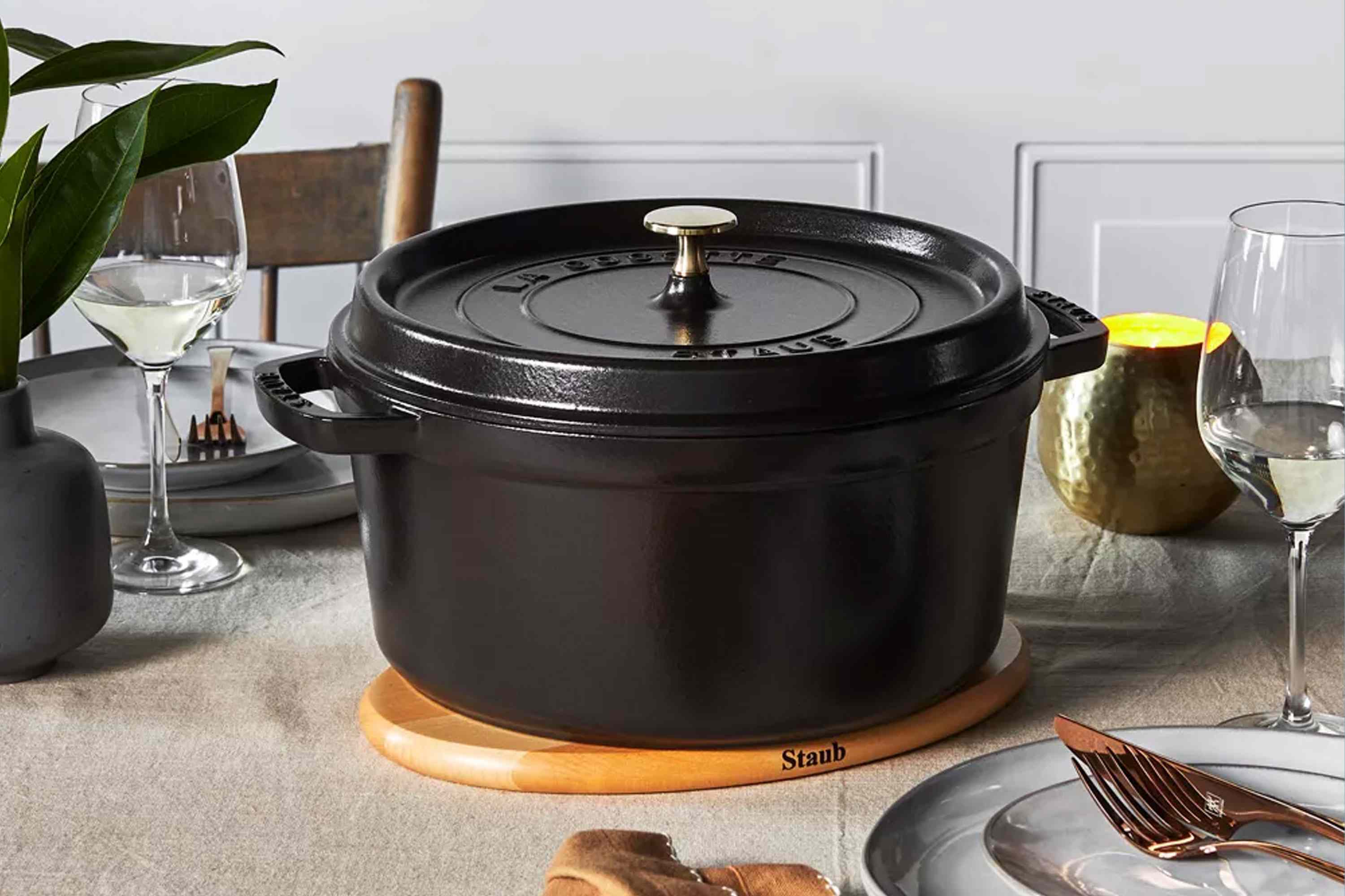 Staub’s 'staple' Dutch oven is 55% off — plus more cast iron cookware ...