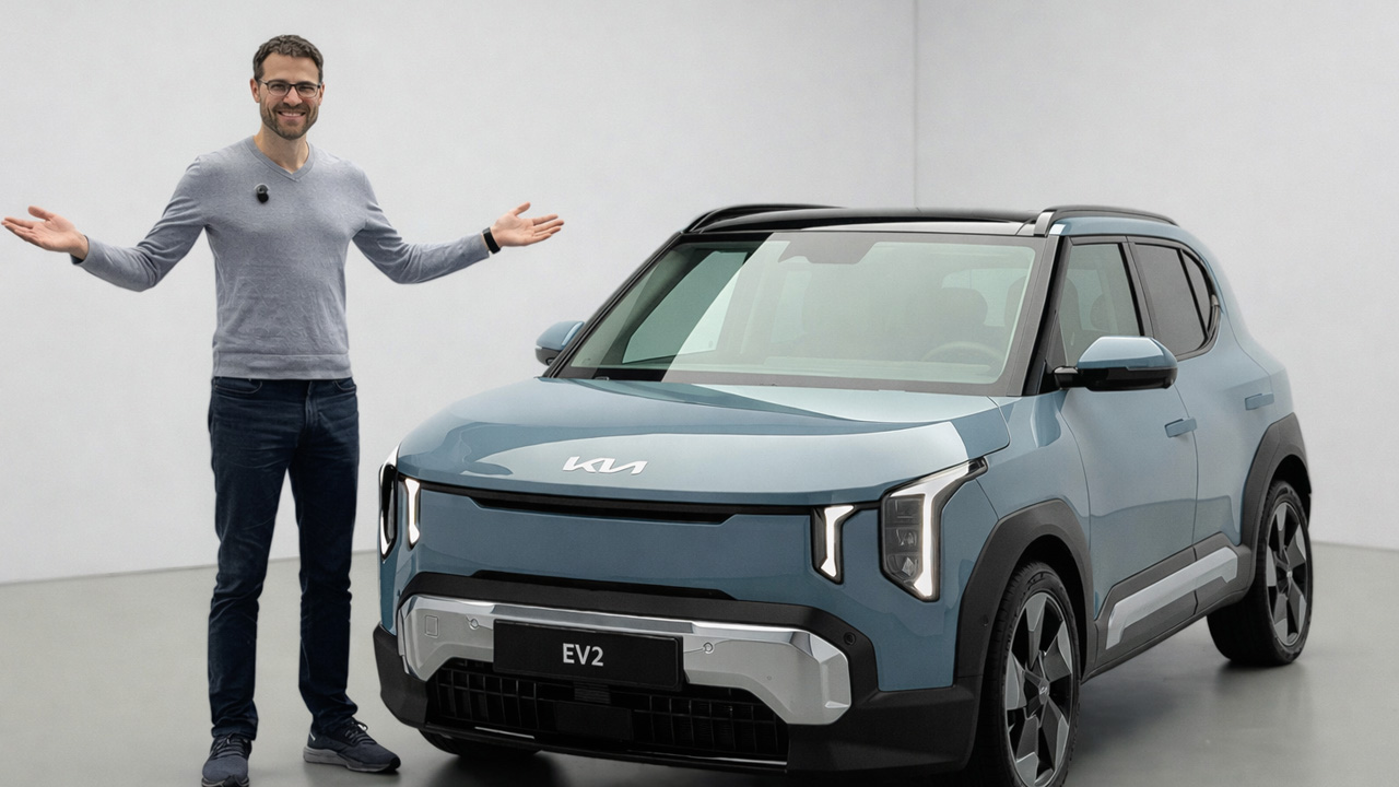 How good is the Kia EV2 interior reveal?