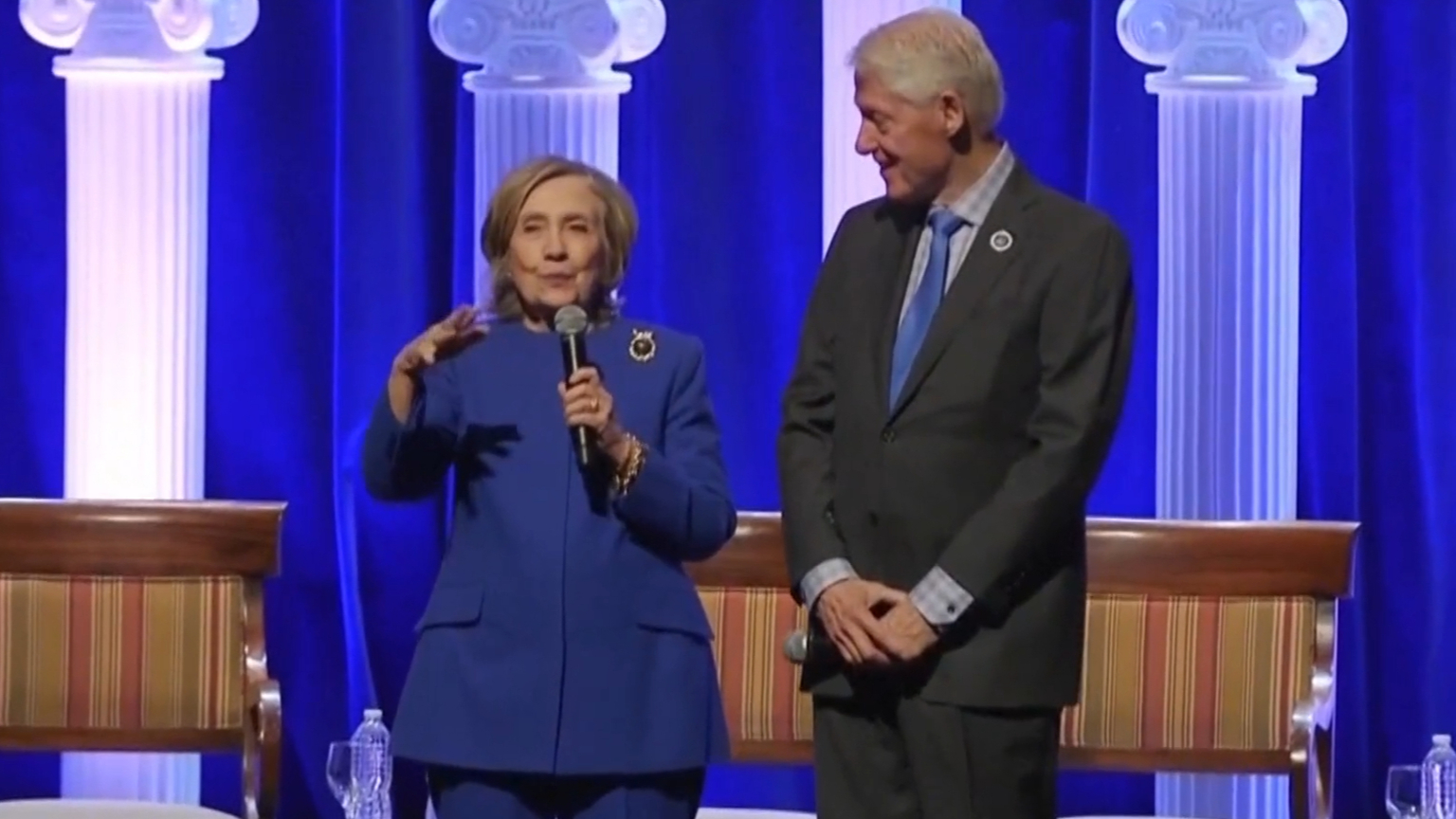 Bill and Hillary Clinton risk prison after vote by Epstein committee