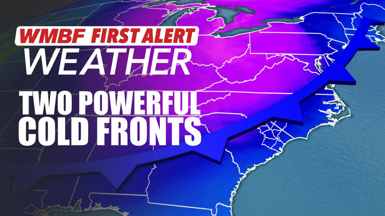 First alert: Two powerful cold fronts bring impacts this week