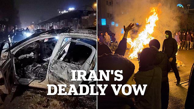 Iranian media shows what is said to be aftermath of protests