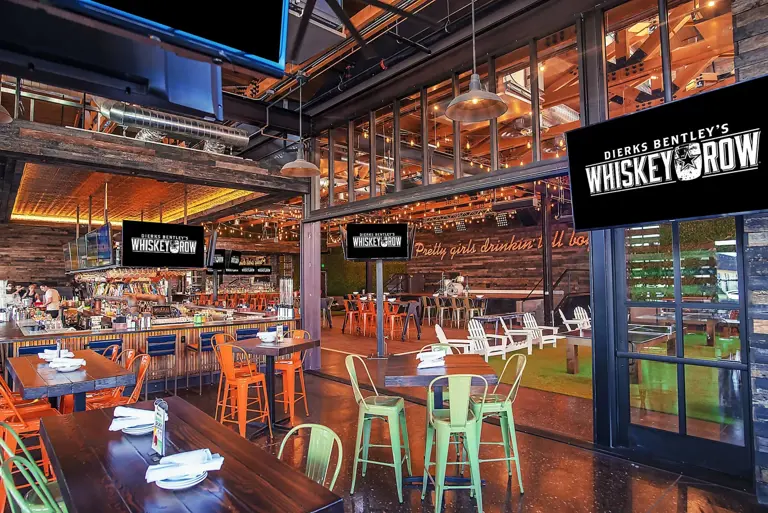 Whiskey Row menu prices with calories [updated 2026]