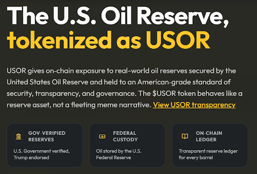 BlackRock and ‘Trump Team’ wallets buying $USOR? The truth behind the ...