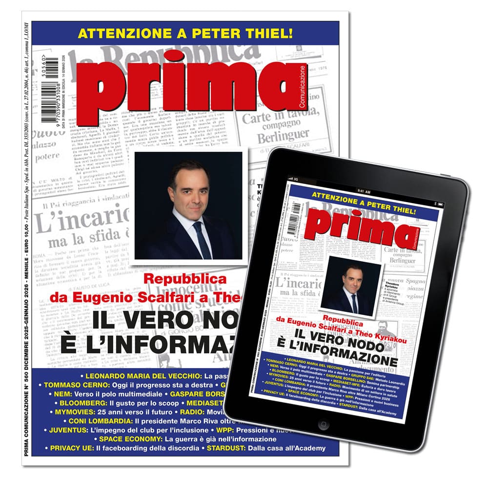 Prima Comunicazione in edicola da oggi anche a Roma. Sempre disponibile ...