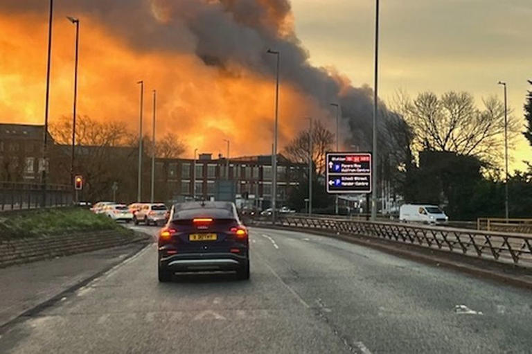 Wolverhampton factory fire as 'multiple explosions' heard in 'major ...