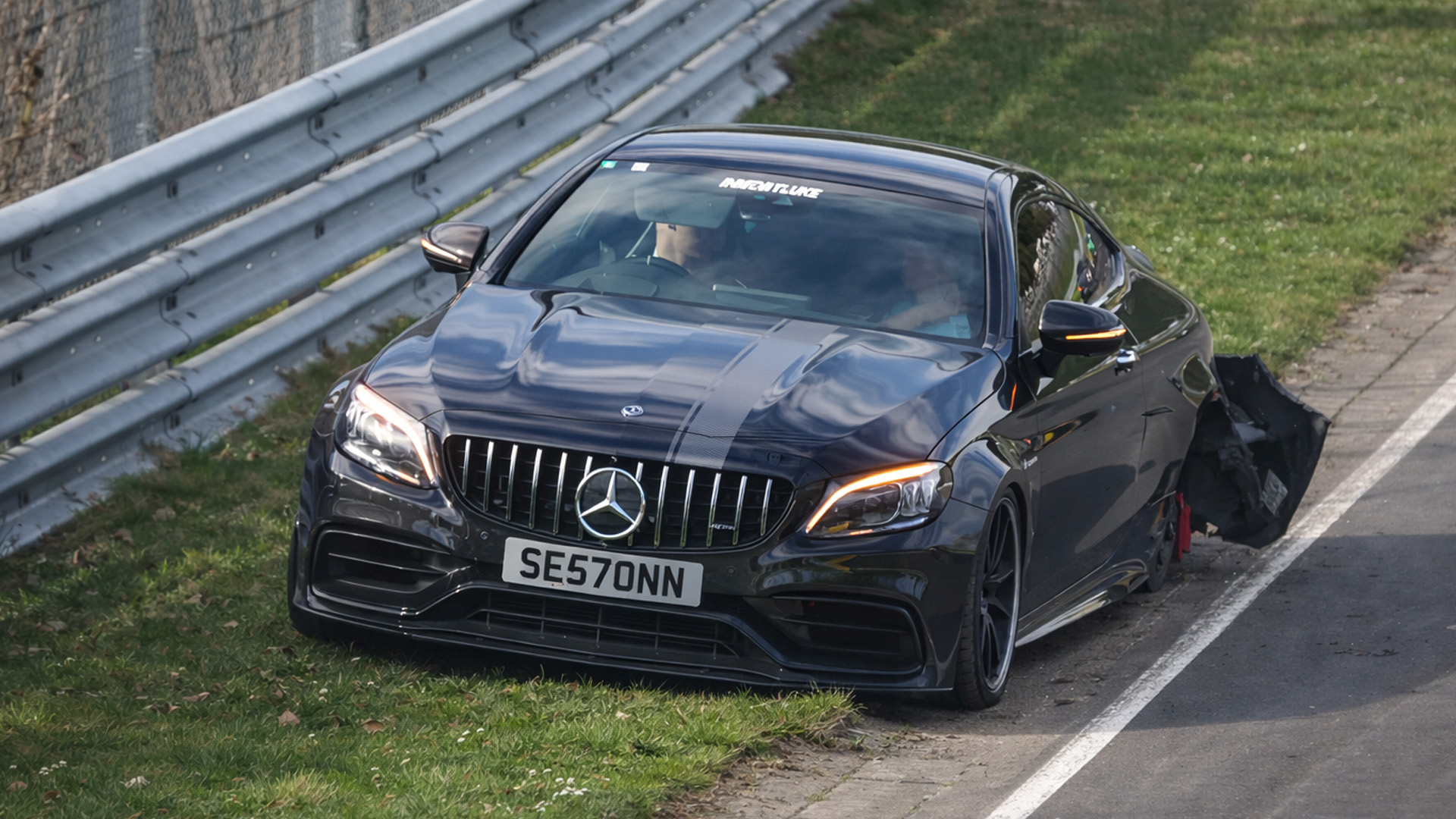 Hoe een autowiel losraakte op de Nürburgring