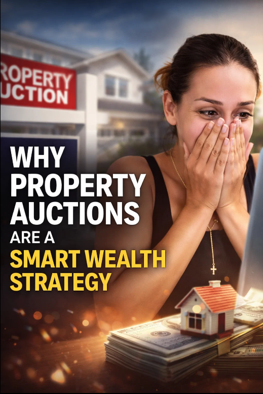 Why property auctions are a smart wealth strategy