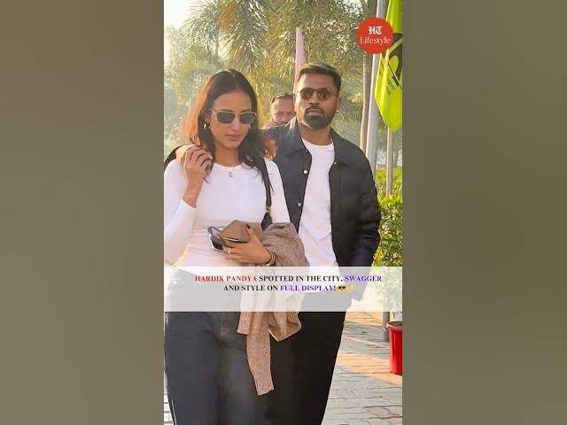 Hardik Pandya spotted in the city, swagger and style on full display