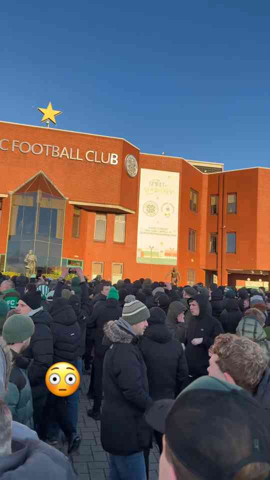 Celtic fans protest after Rangers derby defeat | Full-time reaction and ...