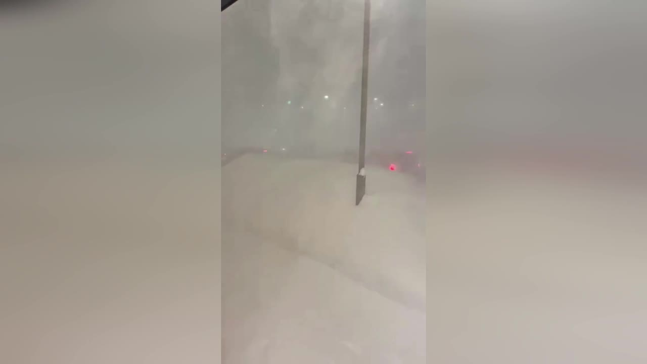 Motorists struggle through thick snow as blizzards hit Hokkaido