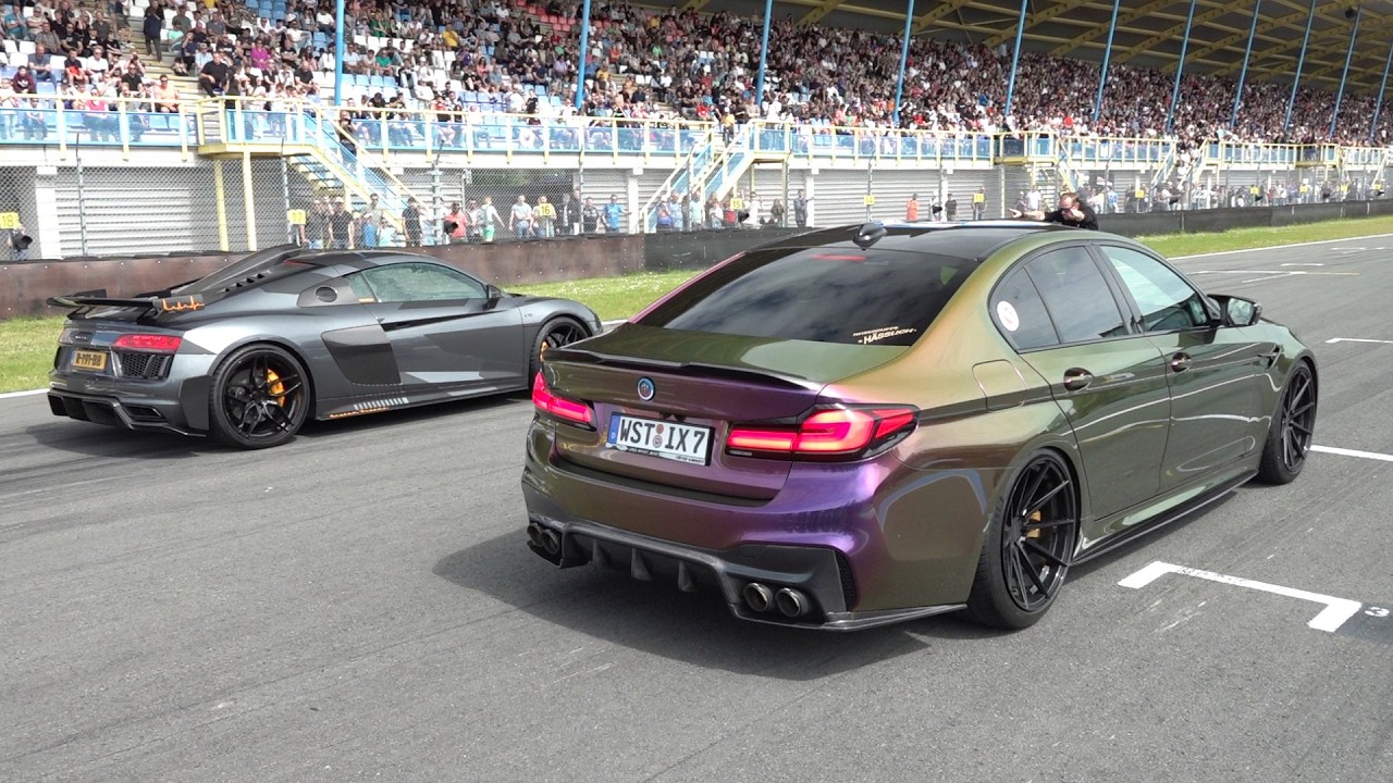 BMW M5 F90 con scarico Akrapovic: sound da paura