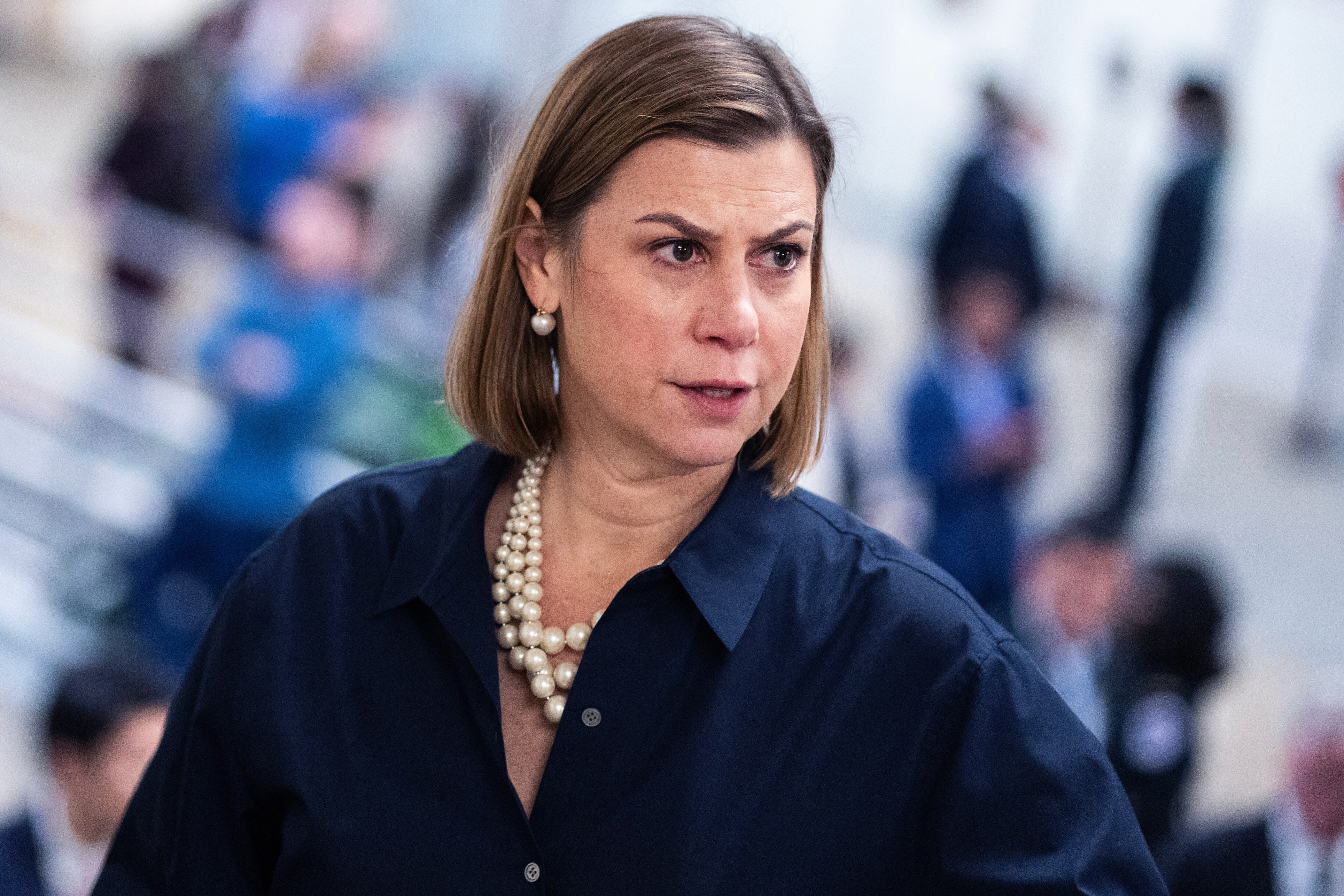 Trump goon 'Judge' Jeanine Pirro busted persecuting senator