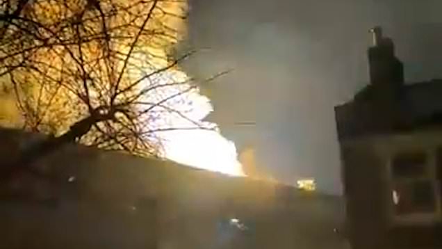 Huge fire lights up sky at Queens Road Peckham station