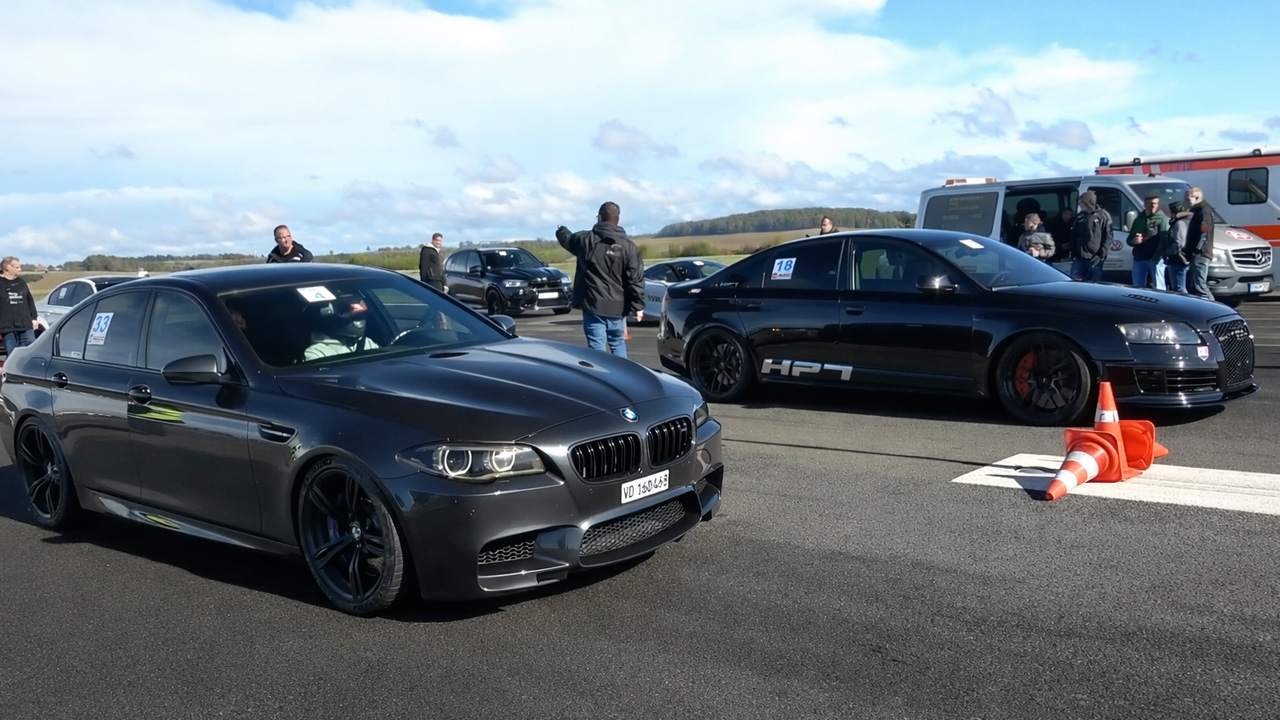 Audi RS6 HPT vs BMW M5 F10
