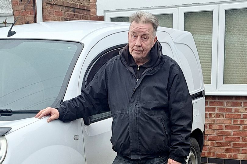 Council fines pensioner £225 for 'snotting out his van window'