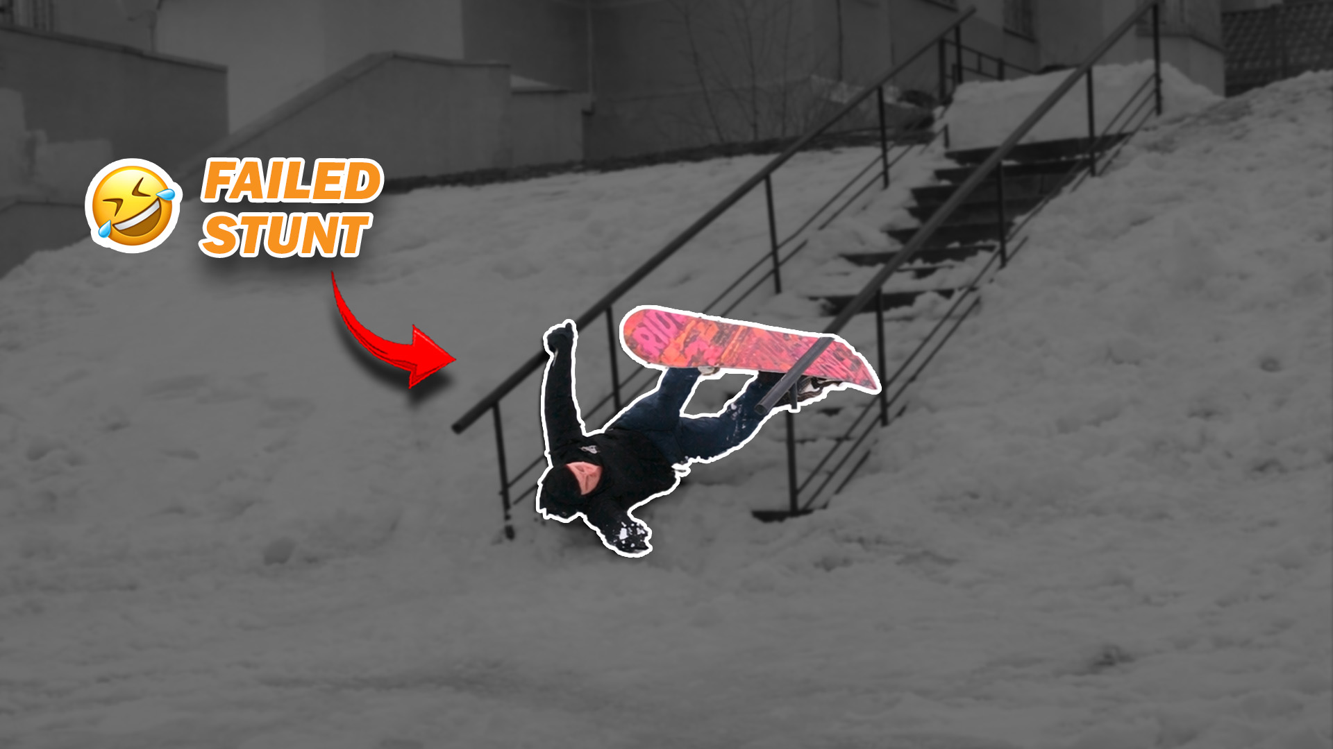 When showing off goes wrong