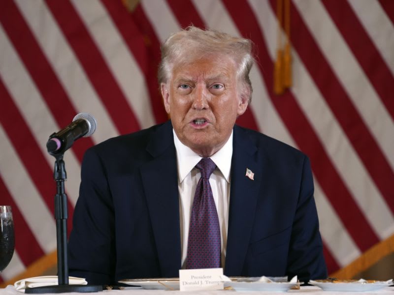 Donald Trump: Wortsalat statt klarer Antwort - US-Präsident kann simple ...