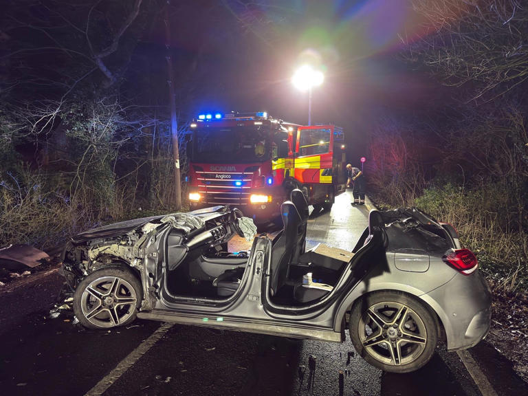 Mini driver arrested on suspicion of drug driving after Fenland crash