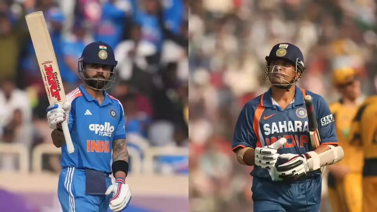 Run machine keeps ticking: Virat Kohli breaks Sachin Tendulkar's record ...