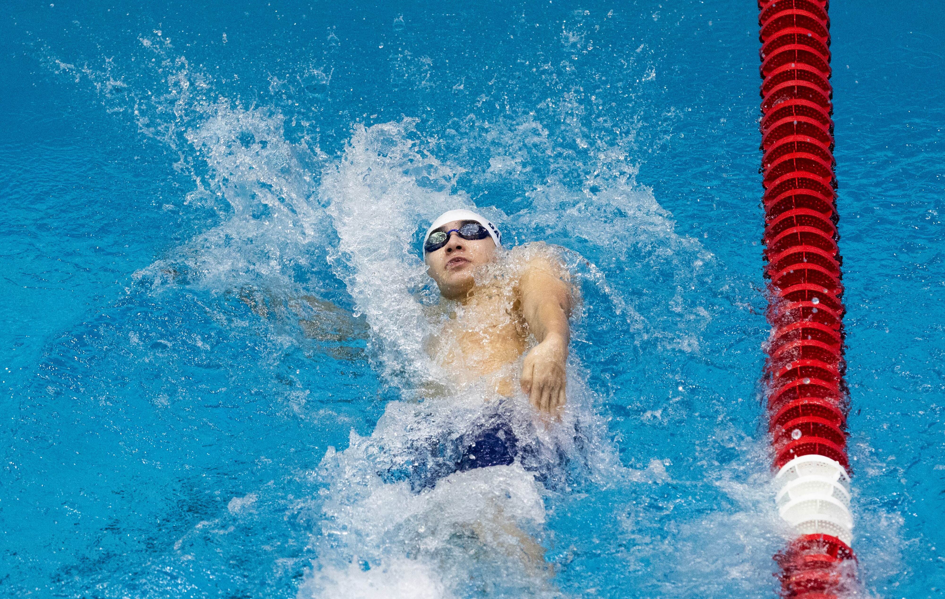 Top District 3 boys swim times through Jan. 13