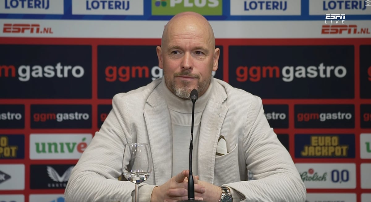 Erik ten Hag bevestigt: "Ik heb gesprekken gevoerd met Ajax"