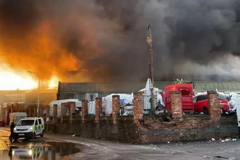 Wolverhampton factory fire as 'multiple explosions' heard in 'major ...