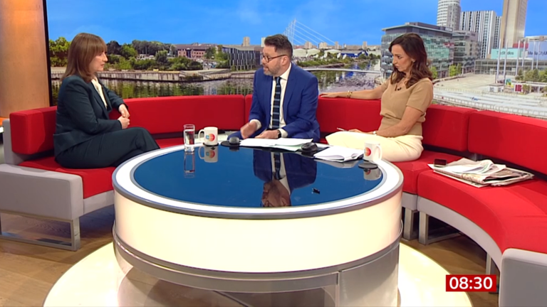 BBC Breakfast fury as viewers blast 'car crash' Rachel Reeves interview ...
