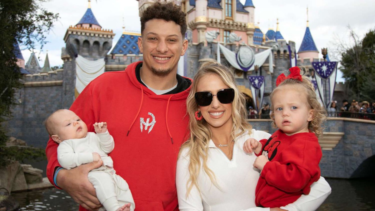Patrick and Brittany Mahomes throw sweet family party for Golden Raye’s ...