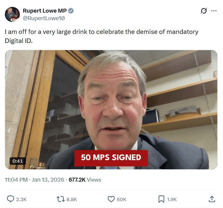 UK rolls back digital ID for work checks as privacy fears drive backlash