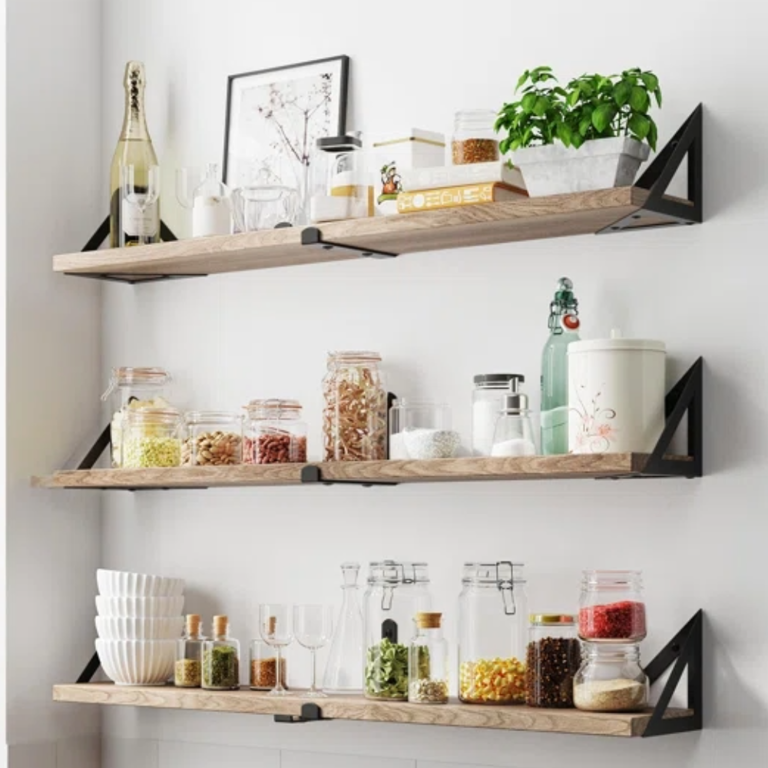 Are open shelves or wall cabinets better? Kitchen experts share their ...