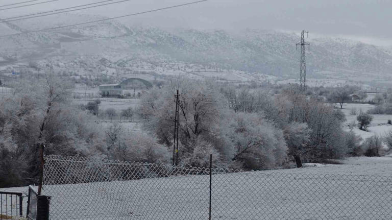 Gercüş beyaz örtüyle kaplandı