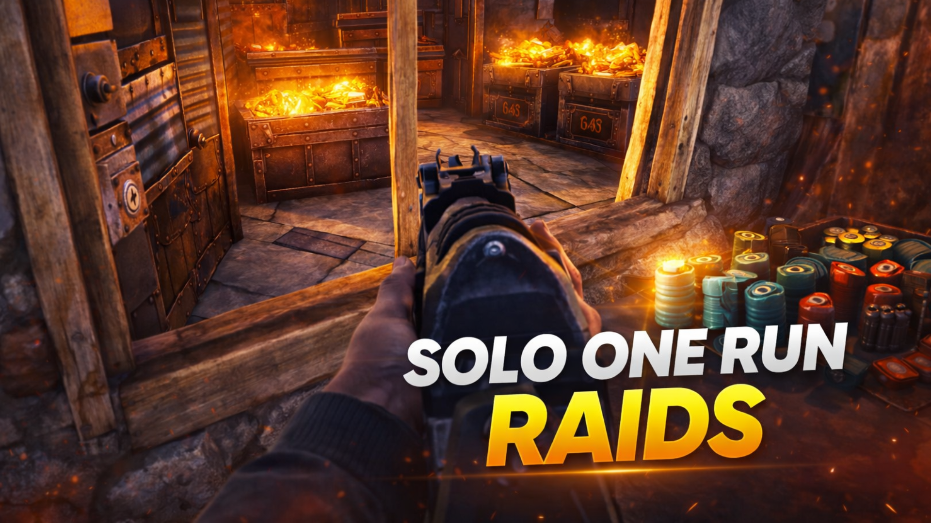 Solo raid: Every base on the server in a single run