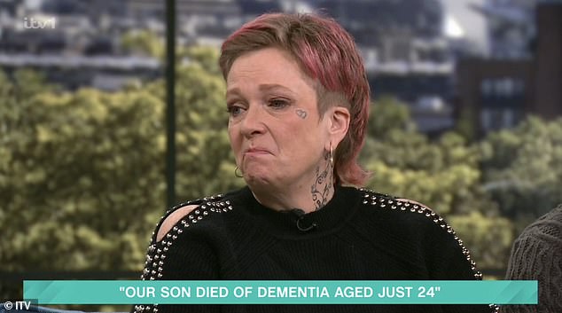 Mother of 24-year-old who died of dementia breaks down in tears ...