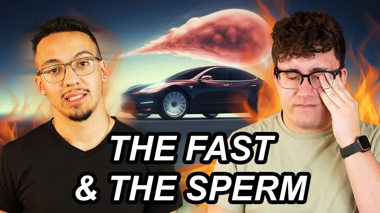 Donating sperm just because he can't afford a Tesla