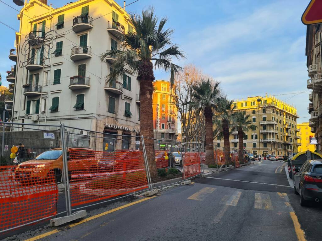 Cornigliano, cantieri in piazza Massena: termine lavori a febbraio. E ...